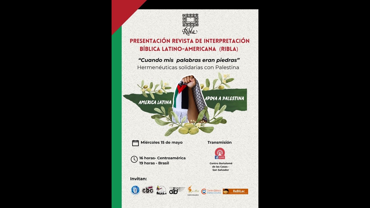 Presentación de RIBLA 92 "Cuando mis palabras eran piedras ...