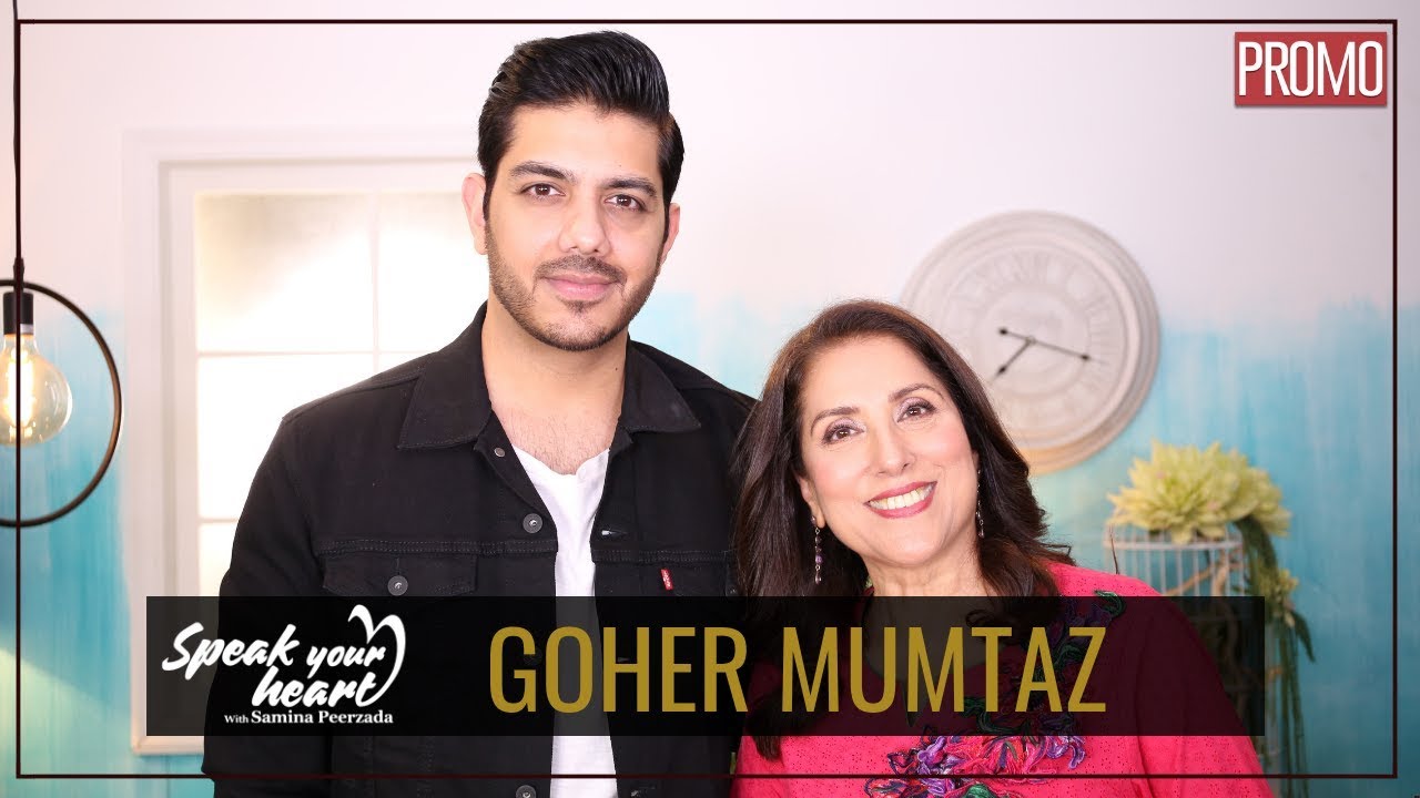 Goher Mumtaz Reveals His Inspiration | Promo | Speak Your Heart With ...