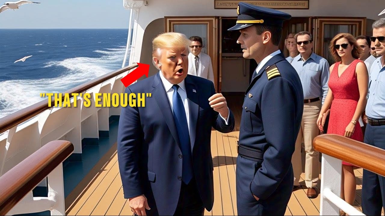 Captain Confronts Trump on Yacht Over Tariff Hikes – Debate Turns ...