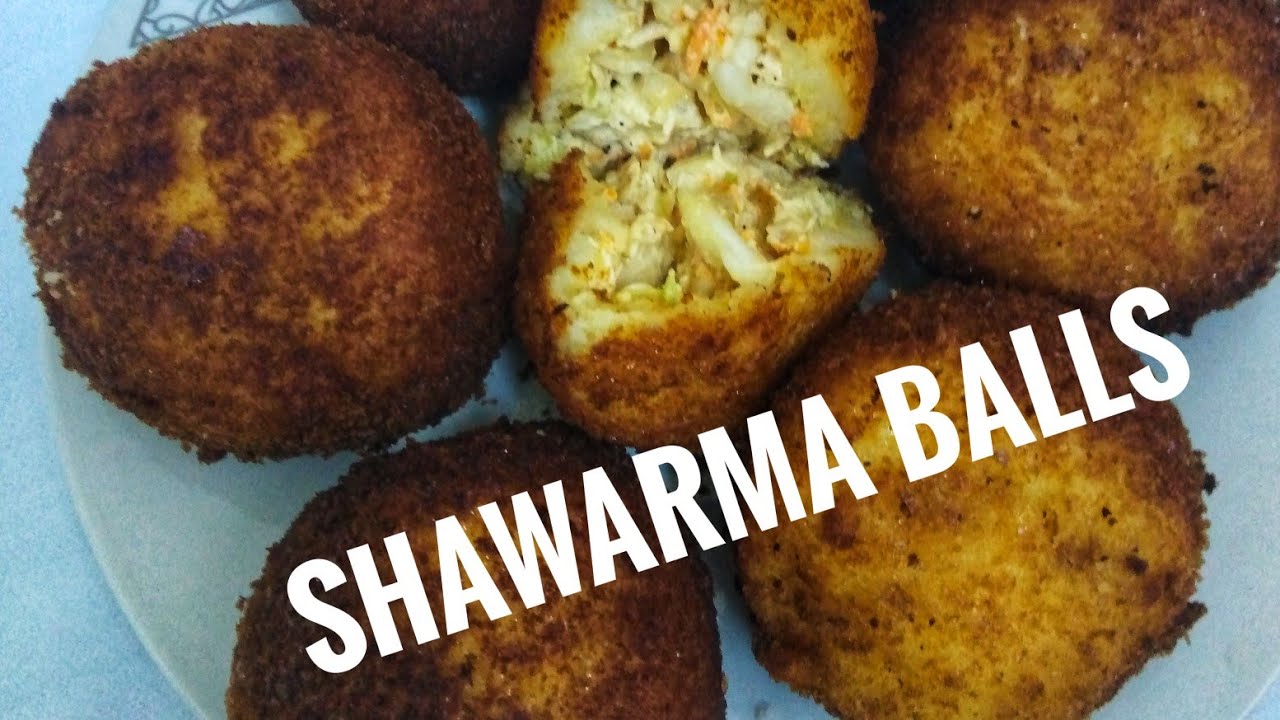 Easy and Tasty Shawarma Ball's 😋കിടിലനാണ് - YouTube