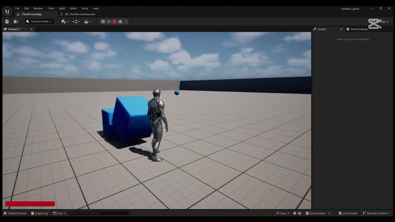 making my own sandbox game Devlog #1 - YouTube
