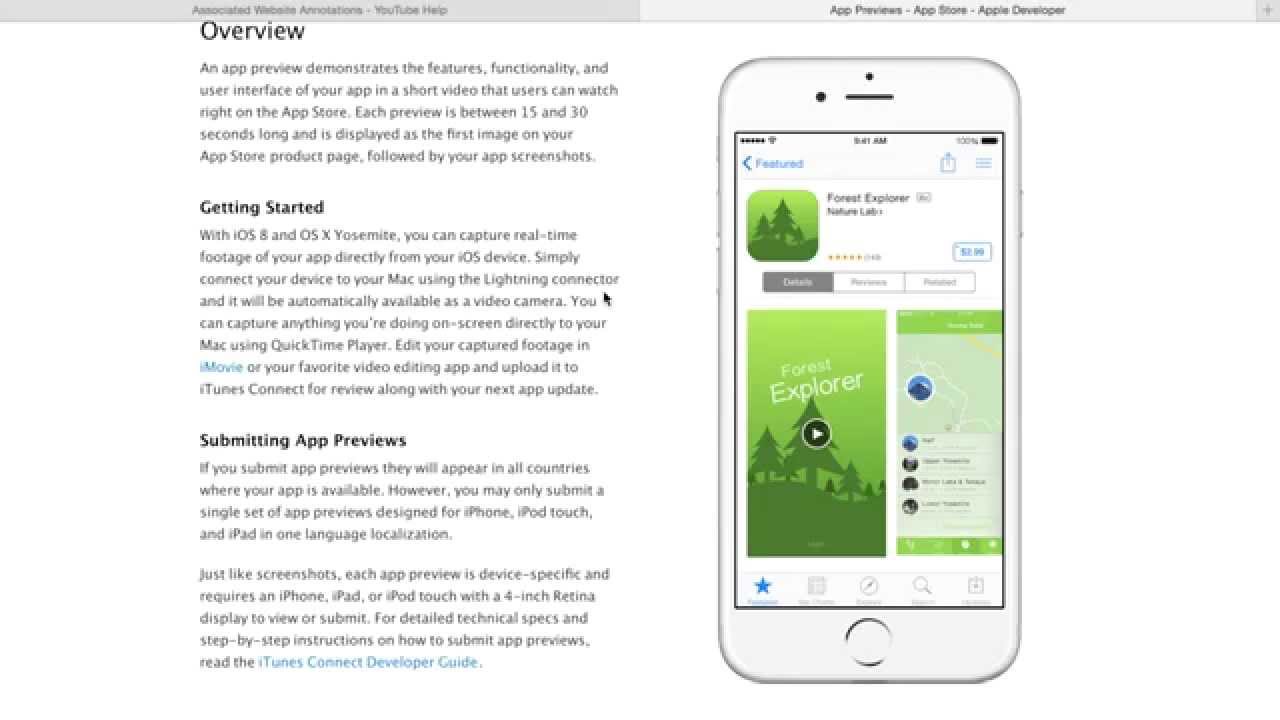 Creating App Previews - YouTube