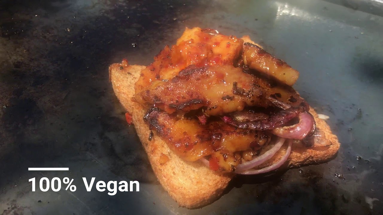 Vegan Mock meat sandwich recipes - YouTube