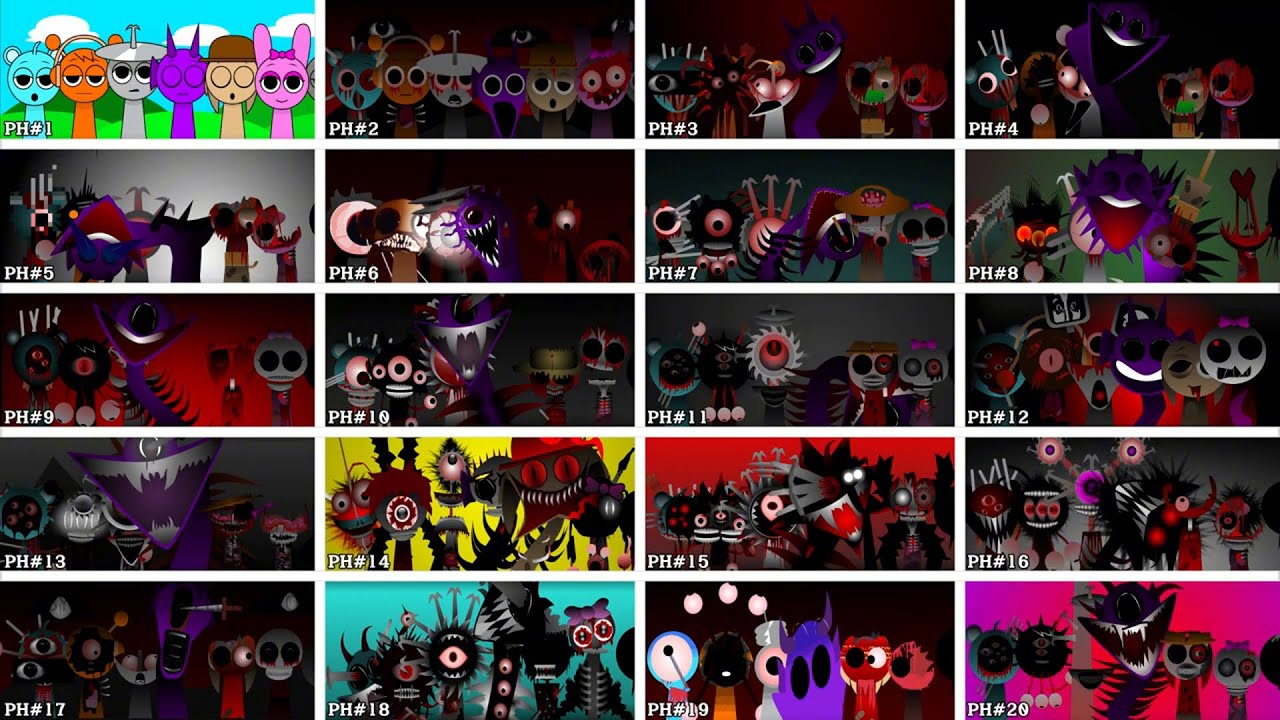 “Fun Time!” - Incredibox Sprunki Mix! Sky x Oren x Clukr x Durple x ...