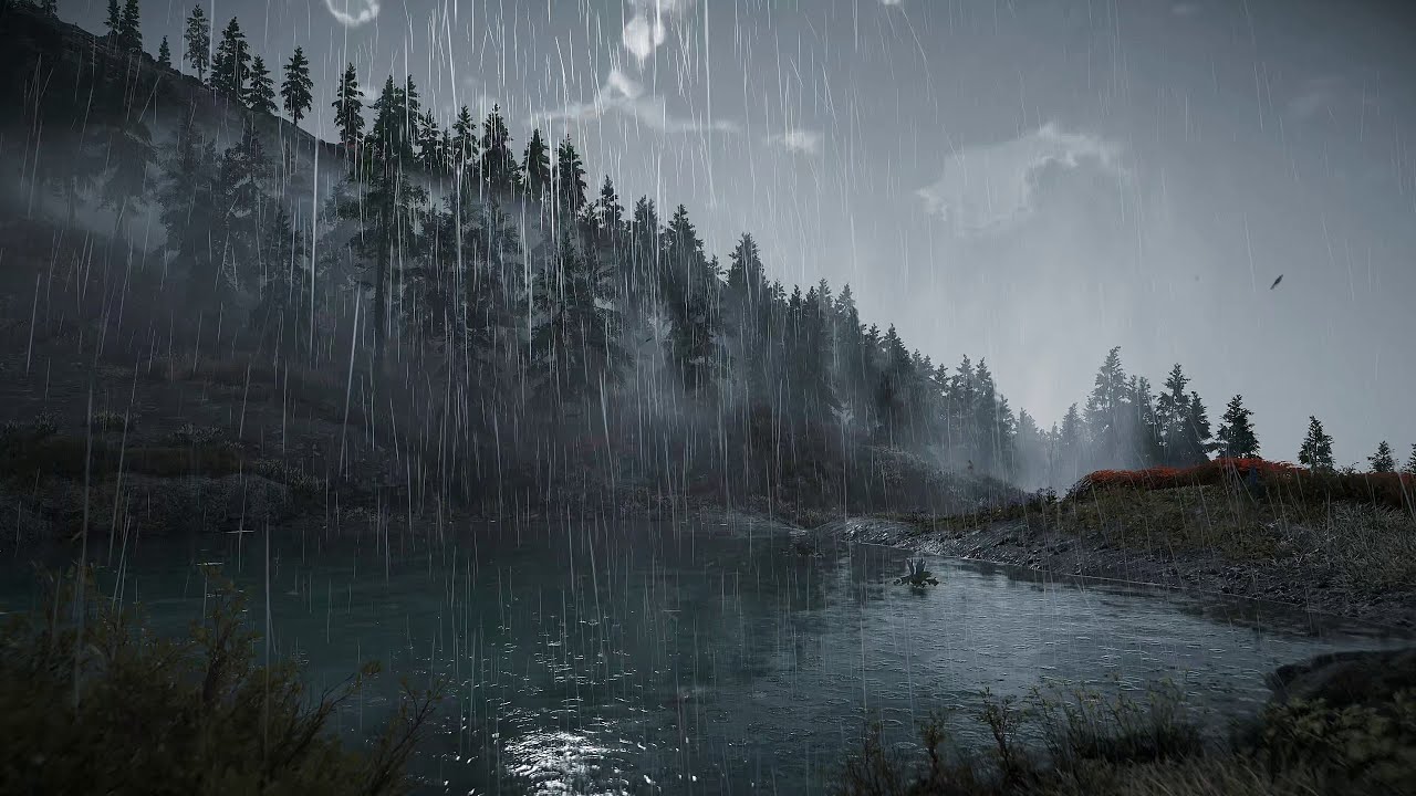 Rain in Video Games (2022, 4K) - Weather Effects Comparison - YouTube