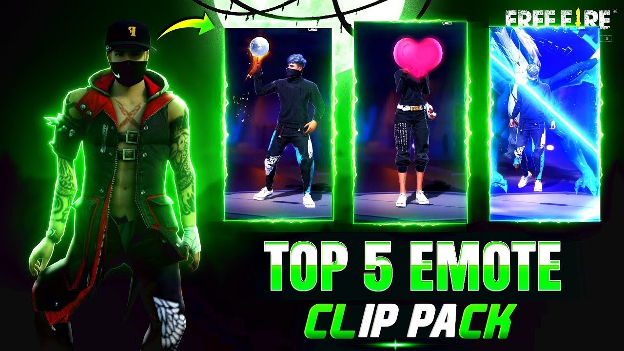 TOP 5 EMOTE CLIP PACK( NO COPYRIGHT ) FREE TO USE XML+CLIP G DRIVE LINK ...