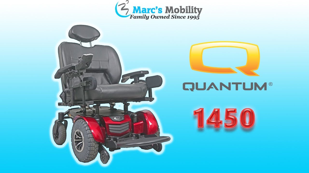 Quantum 1450 Heavy Duty Powerchair with a Large Seat - Review # 8269 ...