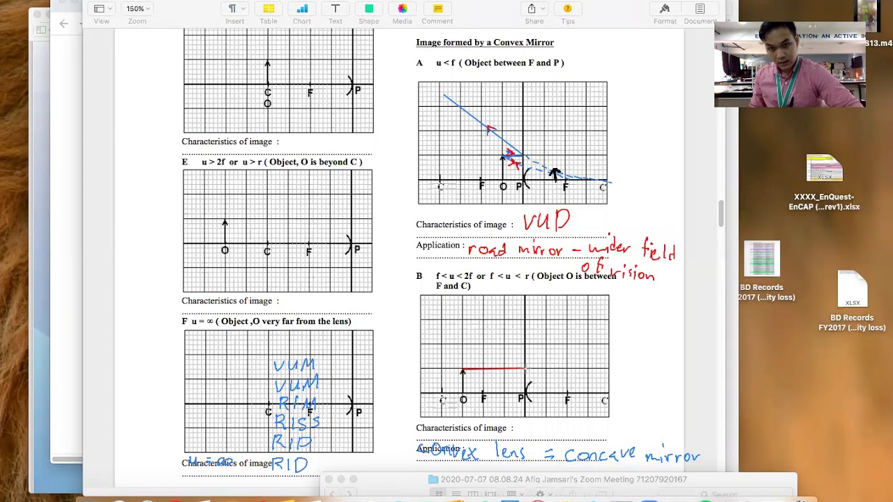 SPM Physics Light (Concave and Convex Mirror Part 2/2) - YouTube