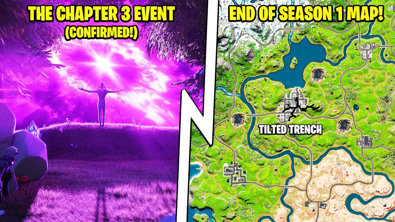 TILTED TOWERS LIVE EVENT (Tilted Trench, Fortnite Chapter 3 Earthquake ...