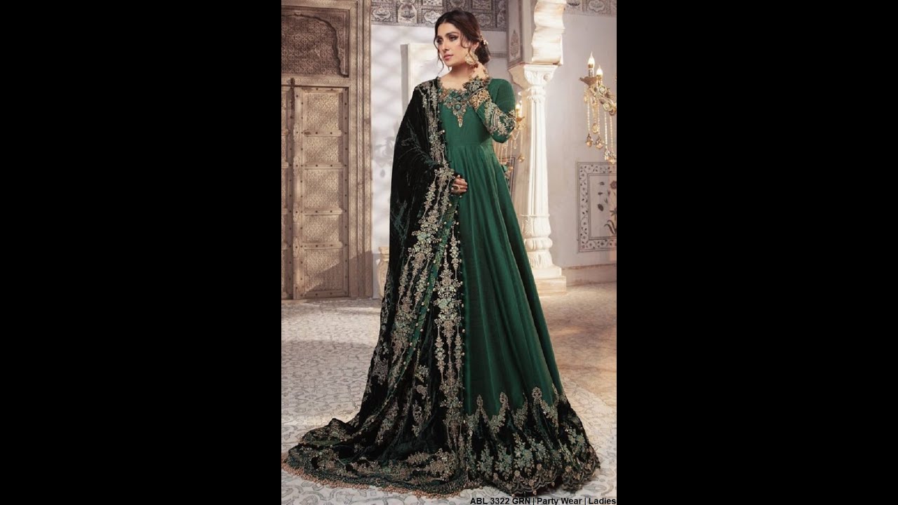 Beautiful And Stylish Party Wear Long Maxi Designs/Fancy Long Maxi ...