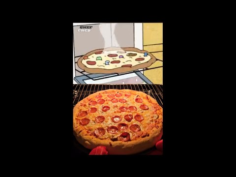 Your Favorite Pink Feline's Pizza Purr-fected!🤤 #pinkpanther #pizza #cheese #pepperoni