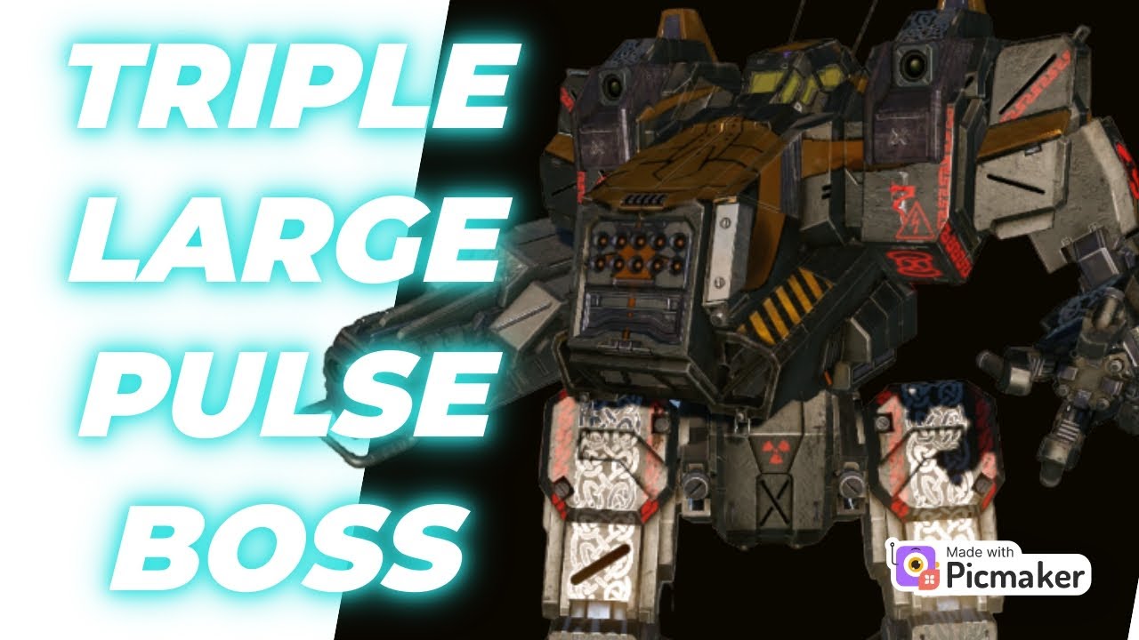 MWO - OMG Triple Large Pulse Beast! Grand Dragon Build - YouTube