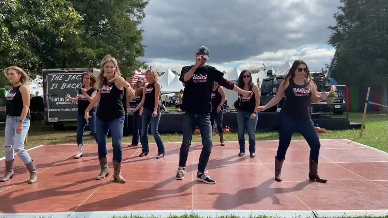 Stomp Your Boots Line Dance - YouTube