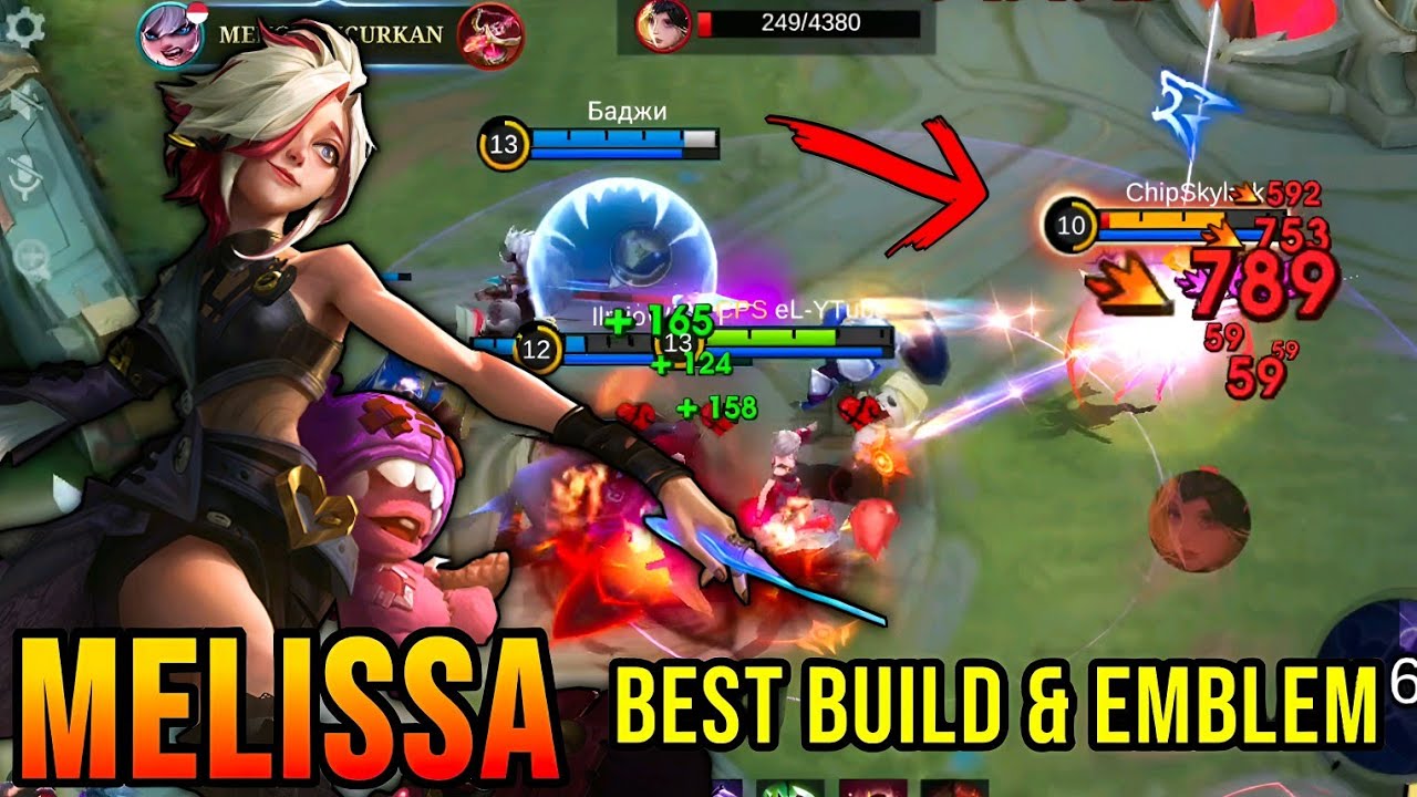 Melissa best solo rank build mlbb - Gameplay melissa dan build tersakit ...