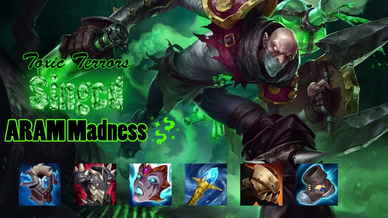 Toxic Terrors: Singed's ARAM Madness - YouTube