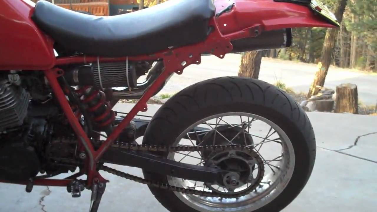 84 Honda XL600R - YouTube