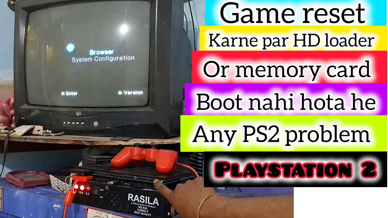 Ps2 opl not working problem | ps2 HD loader not working | ps2 memory ...