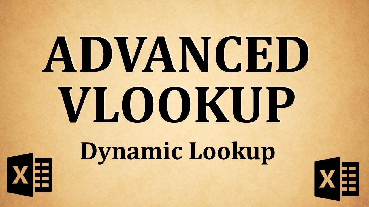 Excel Vlookup Advanced Dynamic Vlookup Explained With Simple Examle 6863