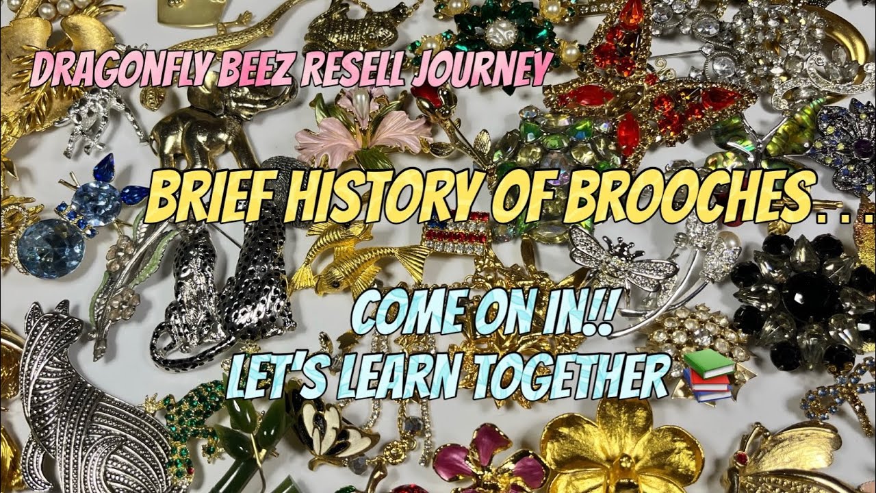 Brief History of Brooches - YouTube