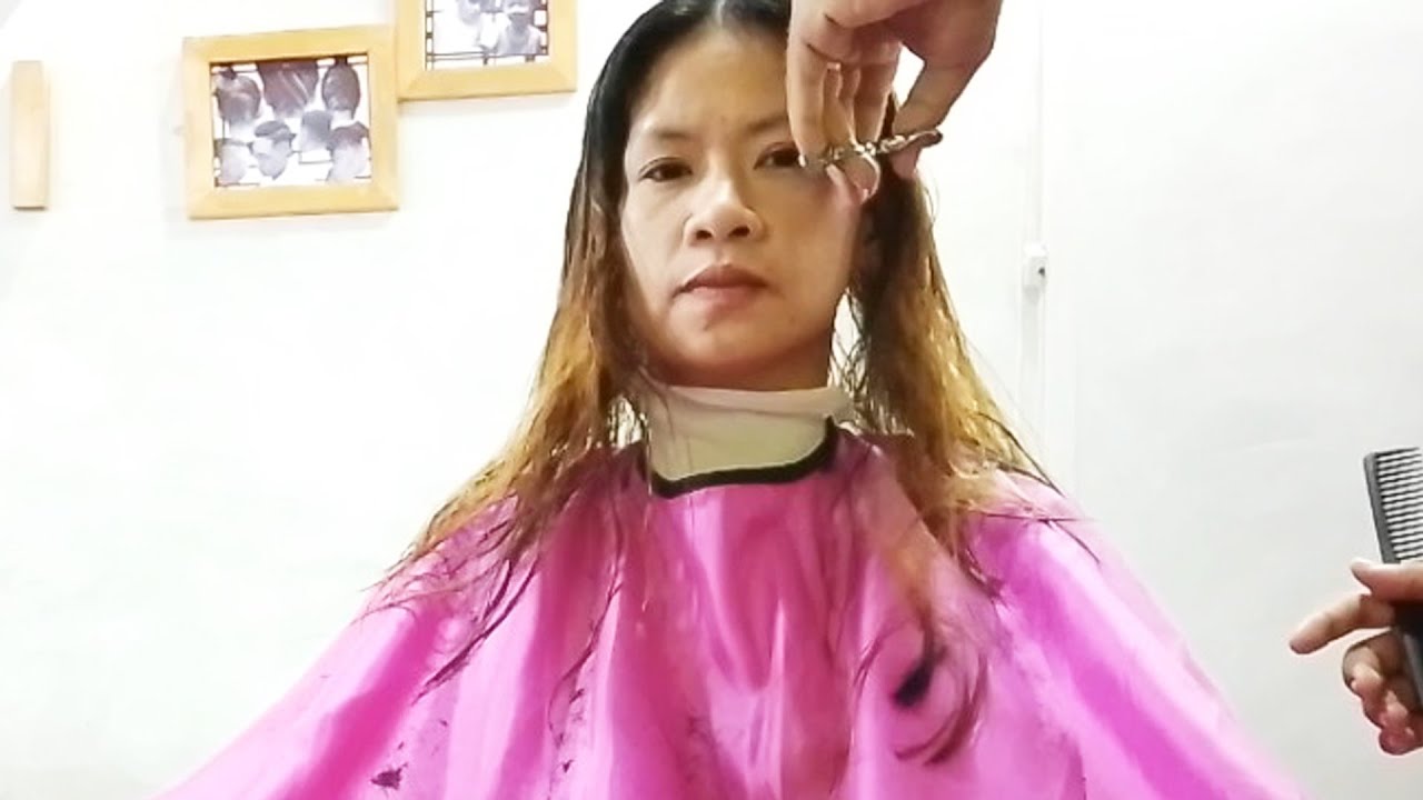 Surprise haircut for Anna! (exclusive) - YouTube