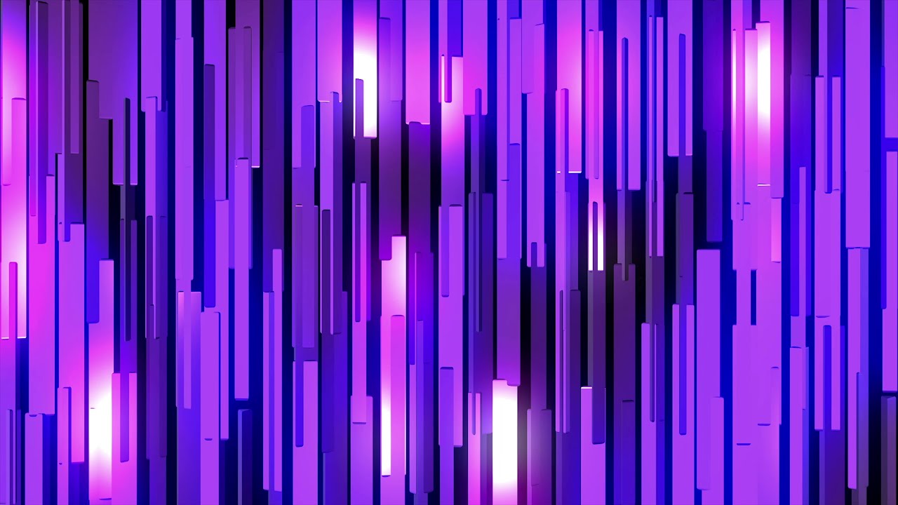 Animated Video Background - Purple Lighting bars for Edits - Background ...