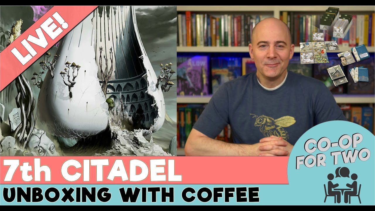 7th Citadel - Unboxing and Reading Rules with Coffee - YouTube