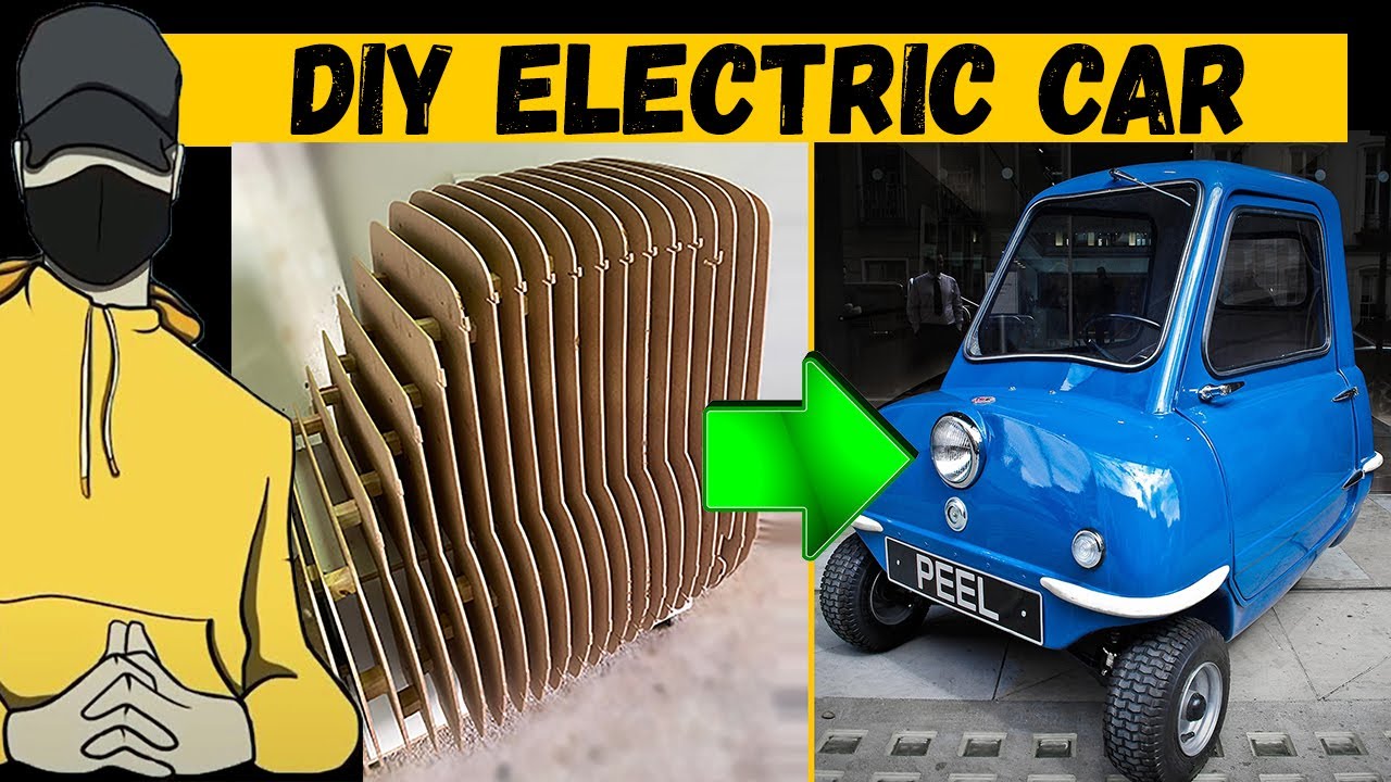 🔥🛠️ Kit Car Peel P50 Microcar Electric Cars Electric Vehicle Fiberglass ...