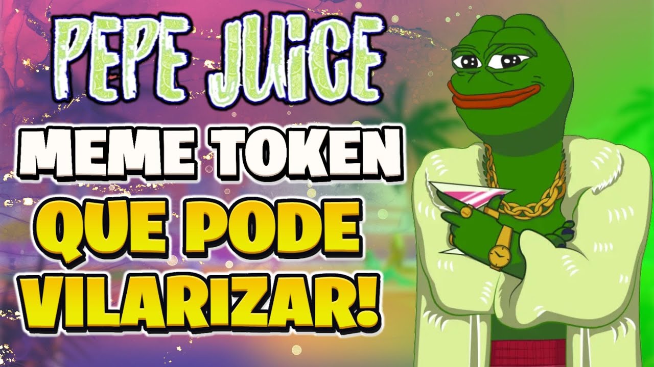 Pepe Juice é o NOVO MEME TOKEN que pode viralizar e se tornar o hype do ...