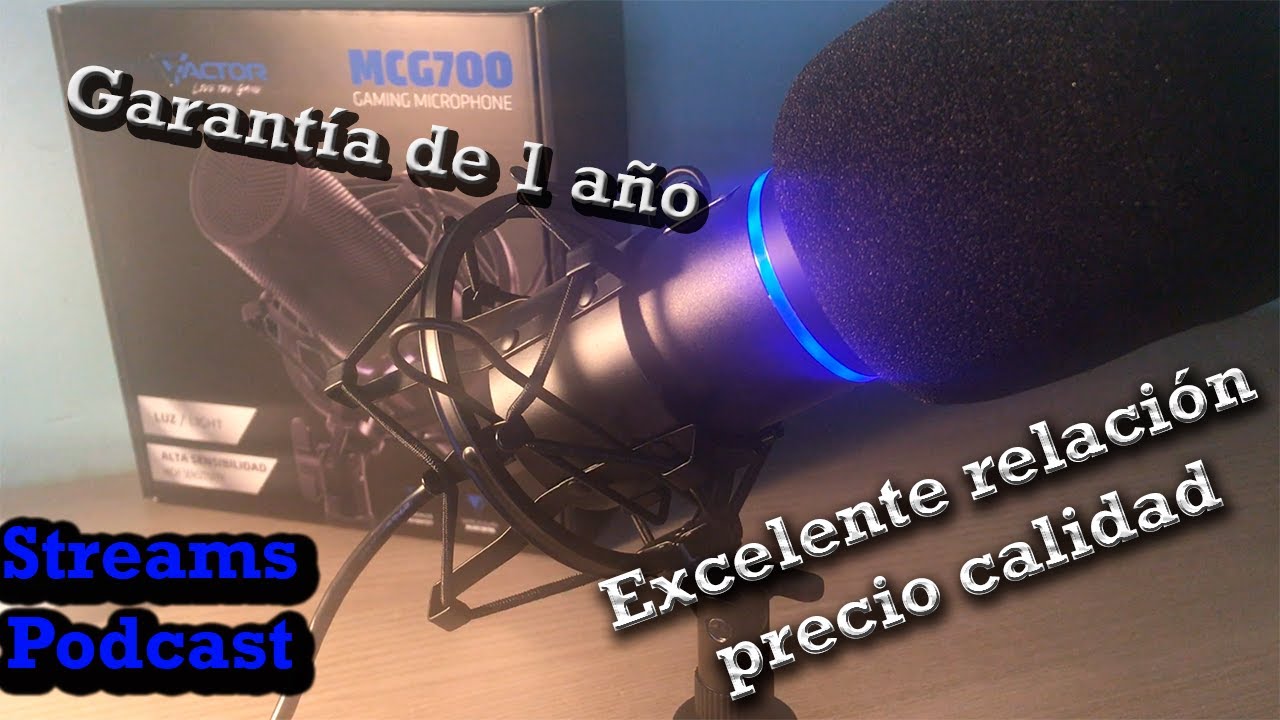 microfono game factor mcg700 - YouTube