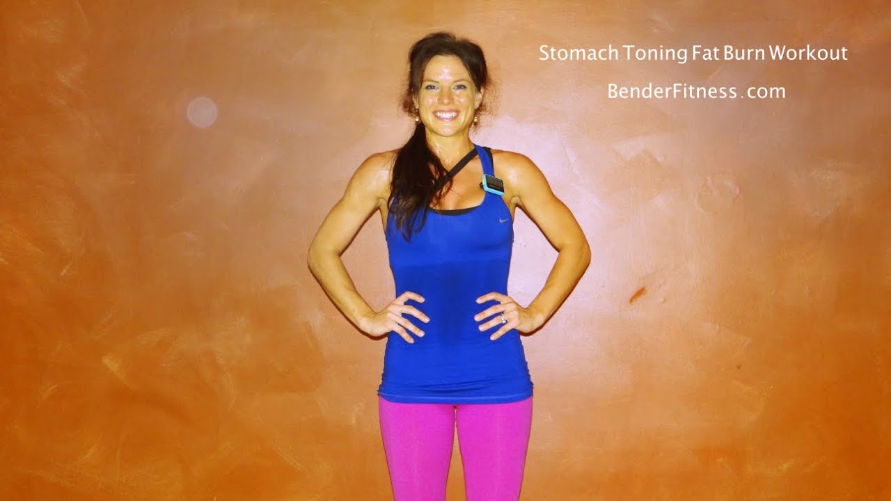 16 minute Stomach Toning Fat Burn Workout - YouTube