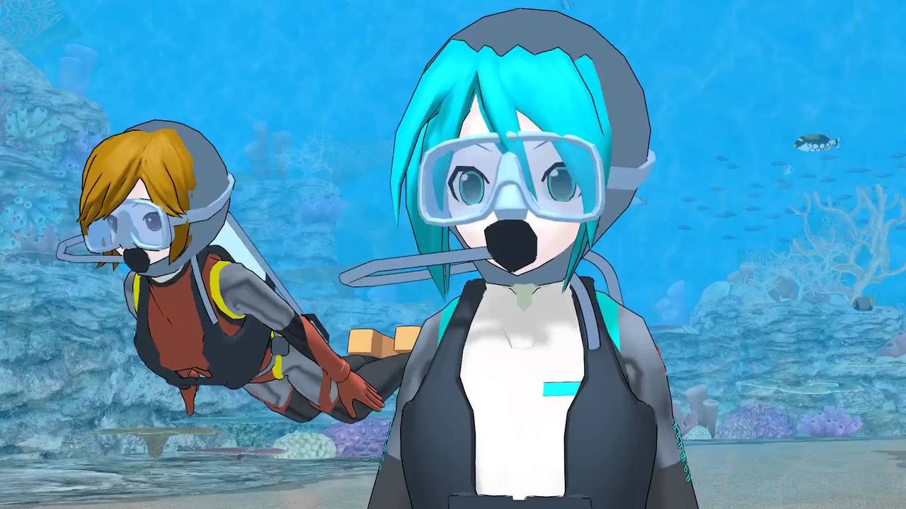 [MMD Cup #13] Scuba Diving (第13回MMD杯本選) - YouTube