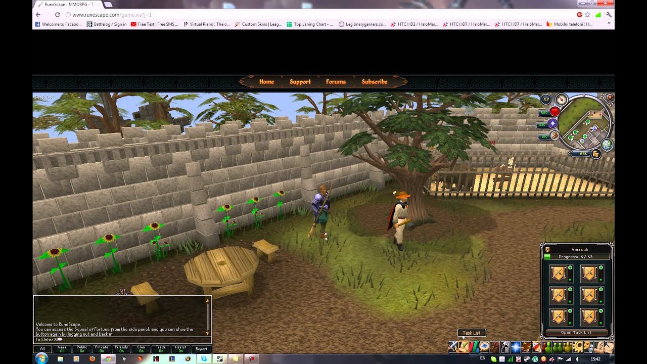 Selling a RuneScape account. - YouTube