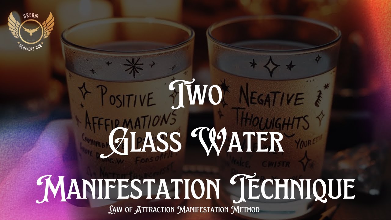 Two-Glass Manifestation Technique for Attracting your Desire. # ...