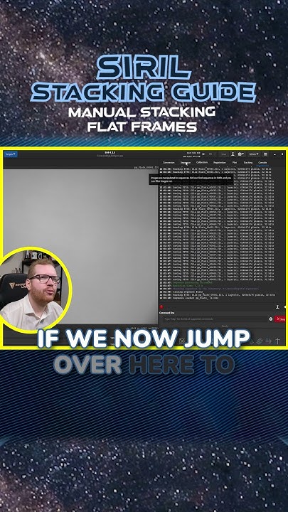 Stacking Flats in Siril - YouTube