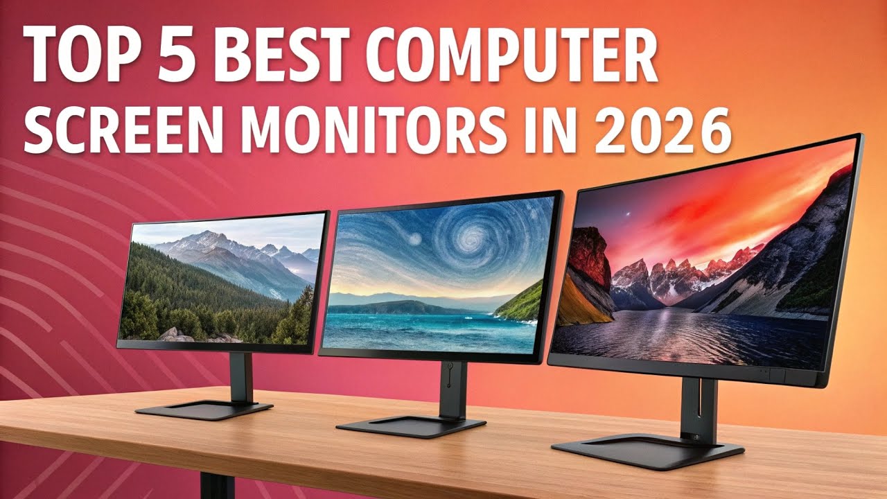 Top 5 Best Computer Screen Monitors in 2026 | Ultimate Monitor Buying ...