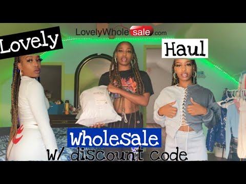 Reeka’s Vlogs - Lovelywholesale try-on haul w/ DISCOUNT CODE 💙
