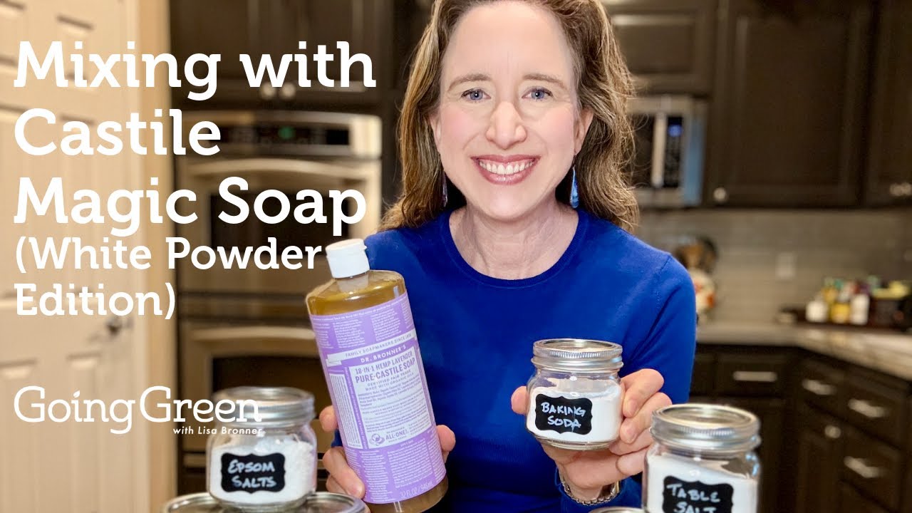 Mixing With Castile Magic Soap (White Powder Edition) - YouTube