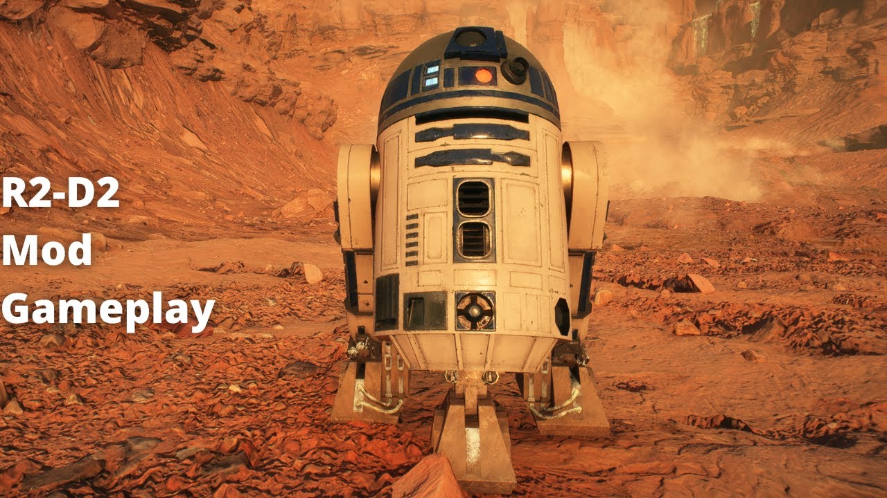 Star Wars Battlefront II - R2-D2 Mod Gameplay - YouTube