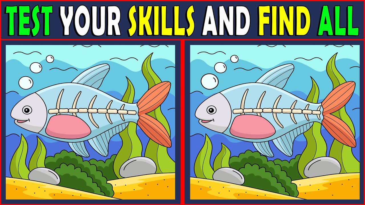 Spot The Differences : Brain Game [ Find The Differences, Quiz 21 ...