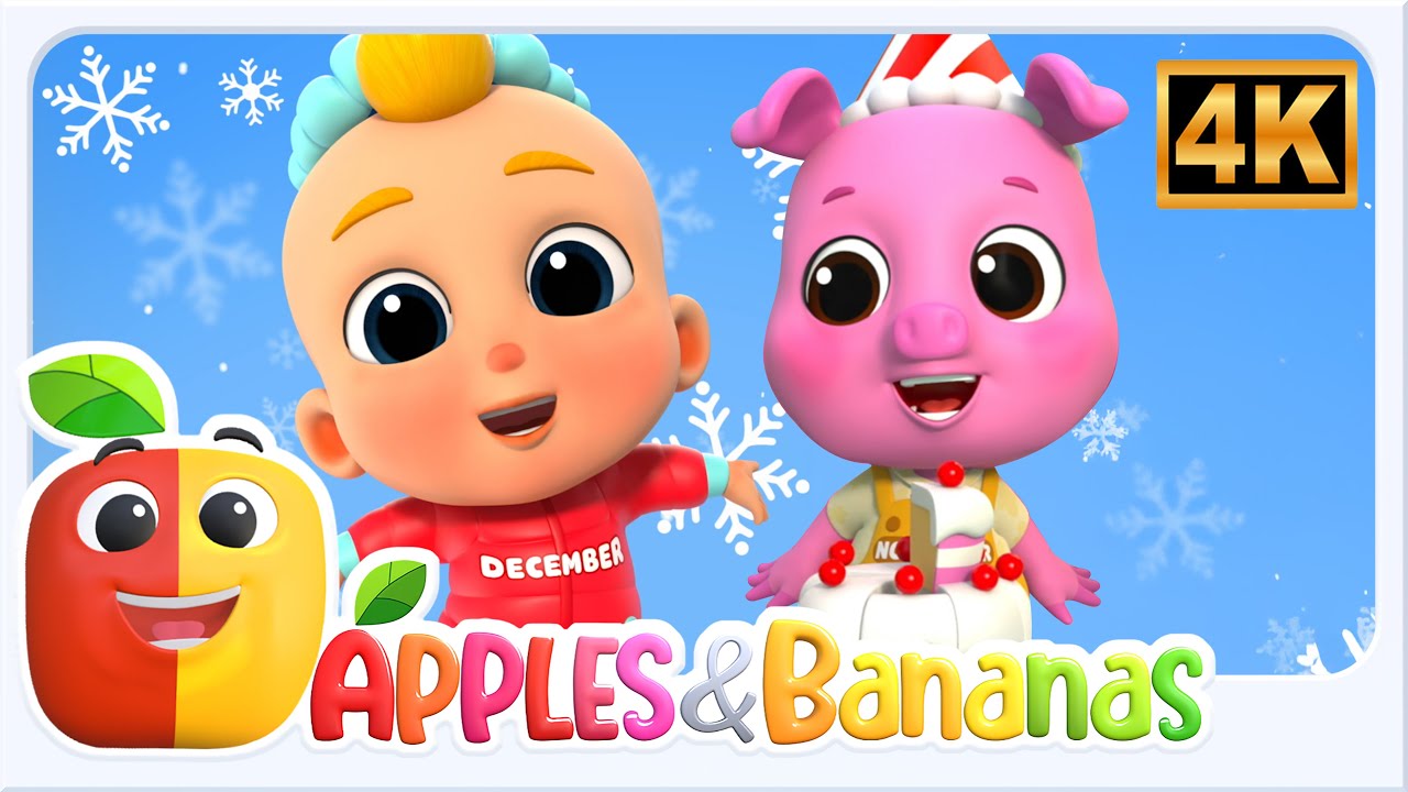 Happy Birthday Month Song | Learn All 12 Months | Nursery Rhyme for ...