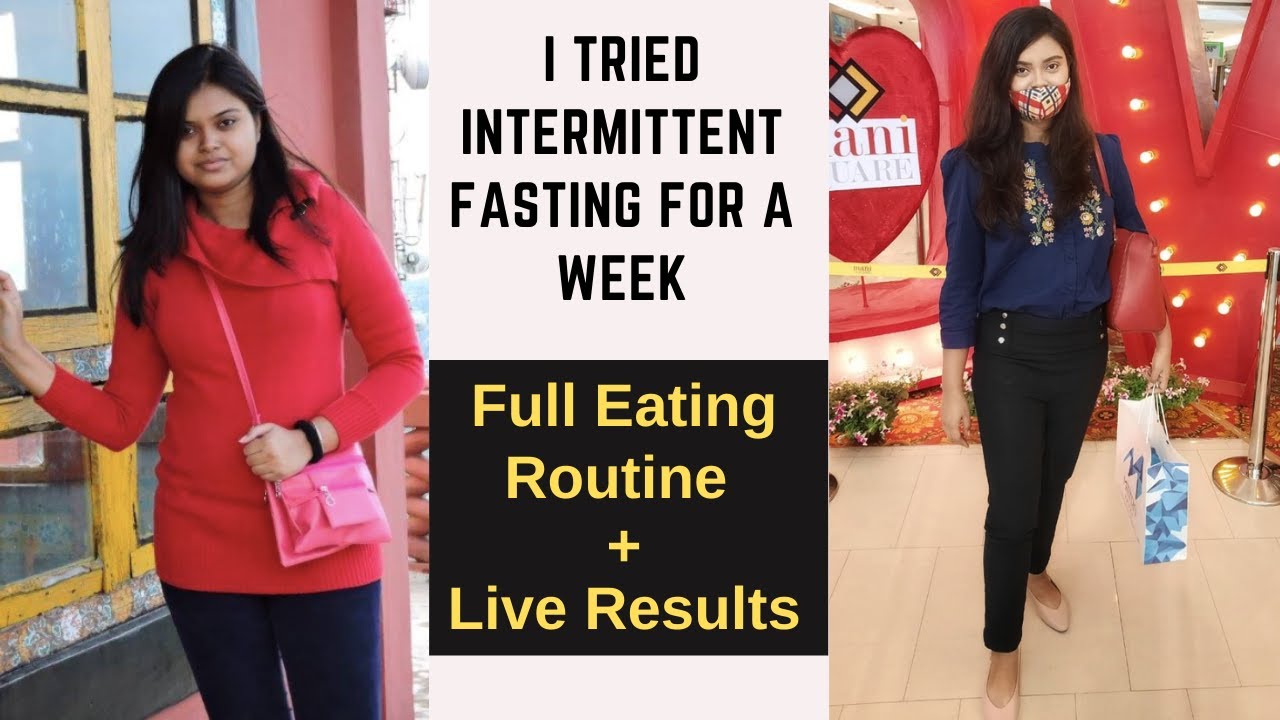 Intermittent Fasting | I tried Intermittent Fasting for 1 Week | Does ...