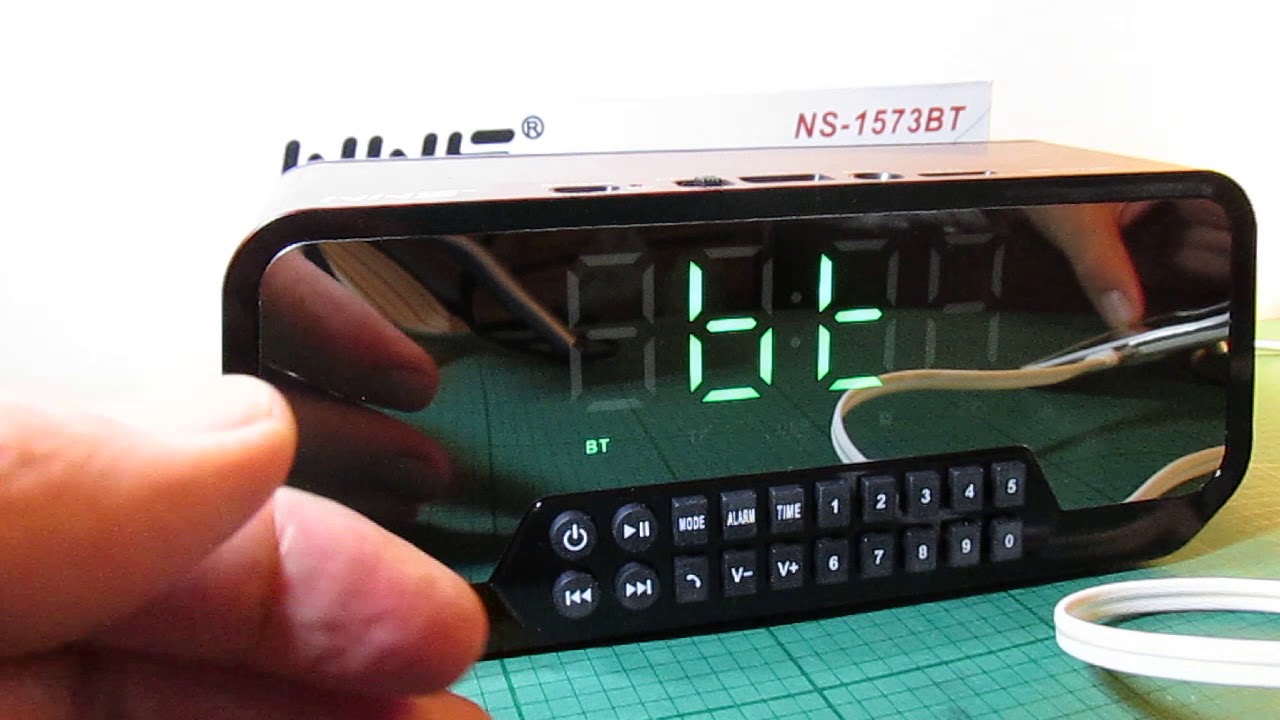 Reloj parlante bluetooth, guía de uso - YouTube