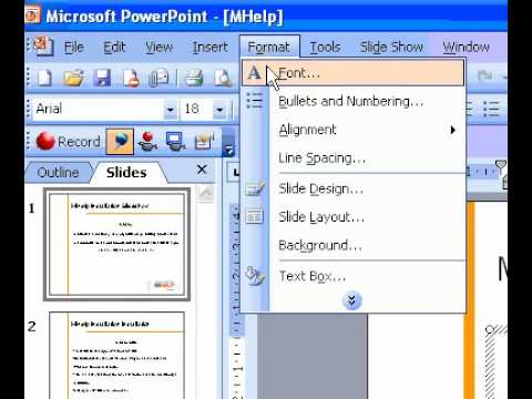Microsoft Office PowerPoint 2003 Add or remove an embossed effect from ...