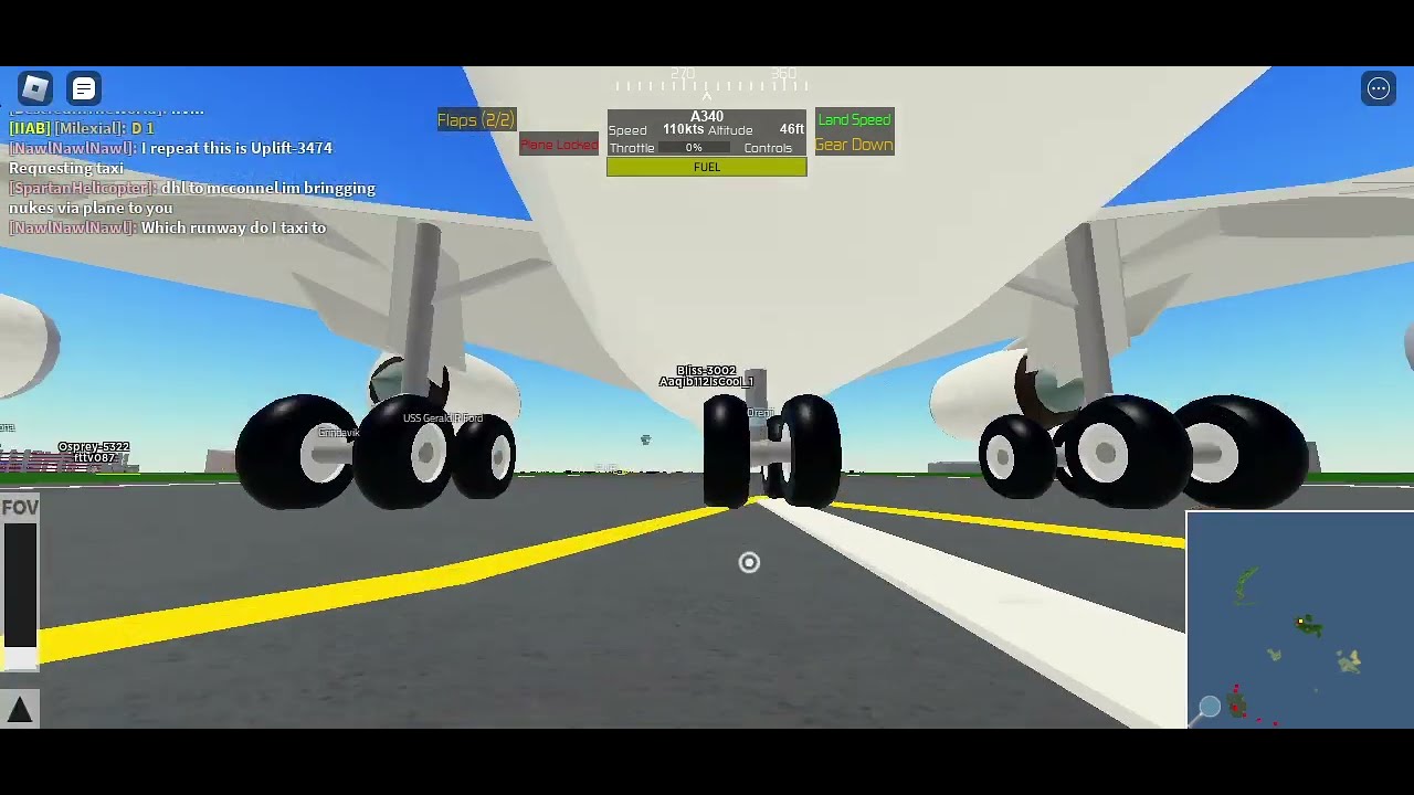 Airbus A340 Smooth Landing? #ptfs #roblox - YouTube