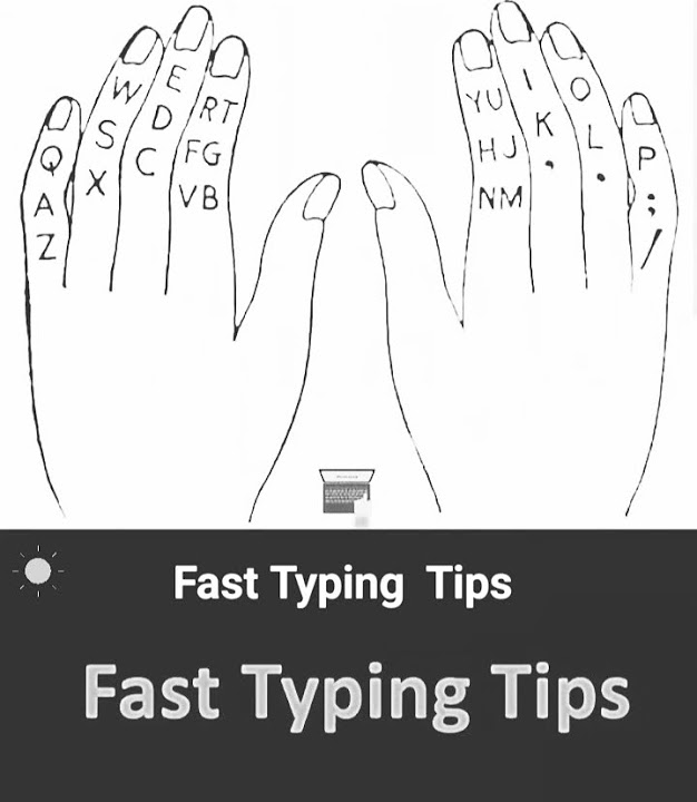 fast typing tips.. - YouTube