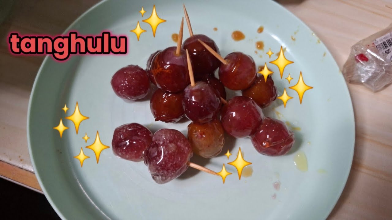 Making tanghulu is easy / gampang membuat tanghulu - YouTube