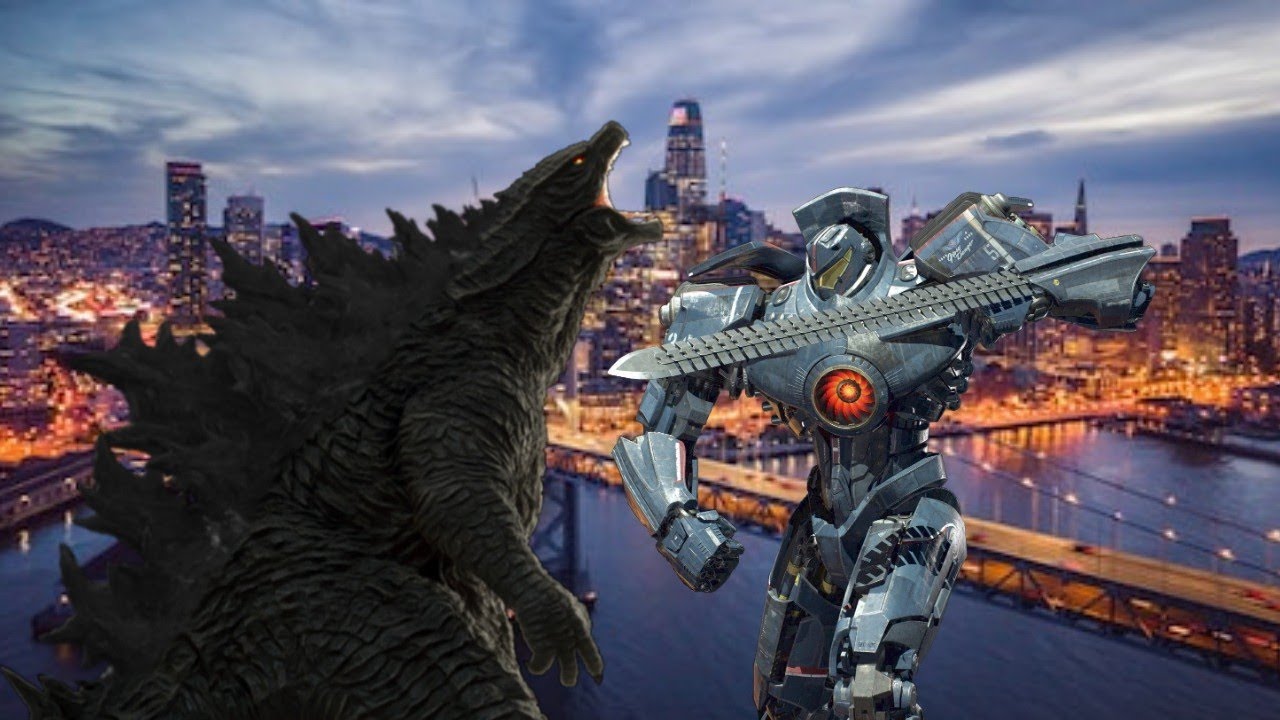 Gipsy Danger Vs Godzilla - YouTube