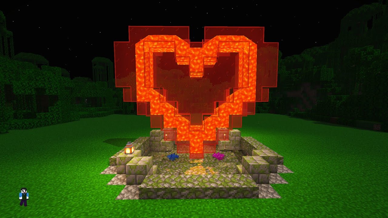 Lava Fountain Minecraft