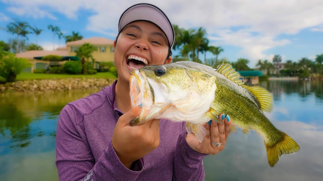 The BEST BASS FISHING in MIAMI - YouTube