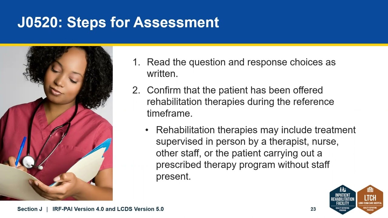 Section J. Health Conditions - YouTube